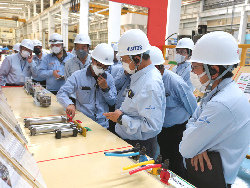 บริษัทโชนัน ยูนิเทค (ประเทศญี่ปุ่น) เข้าเยี่ยมชมสำนักงานประเทศไทย ...