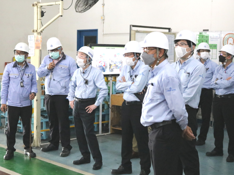 ประธานบริษัทโชนัน ยูนิเทค (ประเทศญี่ปุ่น) เยี่ยมชมโรงงานและสำนักงานใน ...